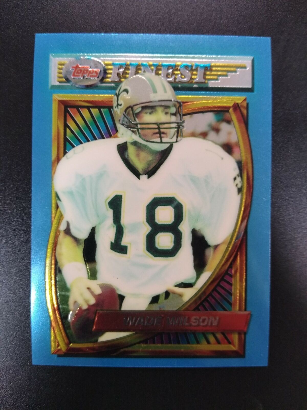 1994 Topps Finest #204 WADE WILSON New Orleans Saints NRMT/MT *CT05 | eBay