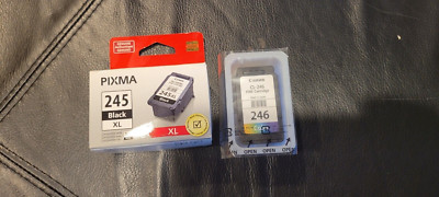Canon PG-245XL Black & CL-246 Color Ink Cartridges Combo Pack Genuine ...