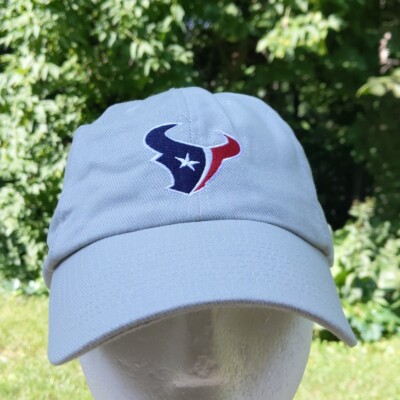 NEW Houston Texans Embroidered Beige Strapback Hat - NFL Licensed ...