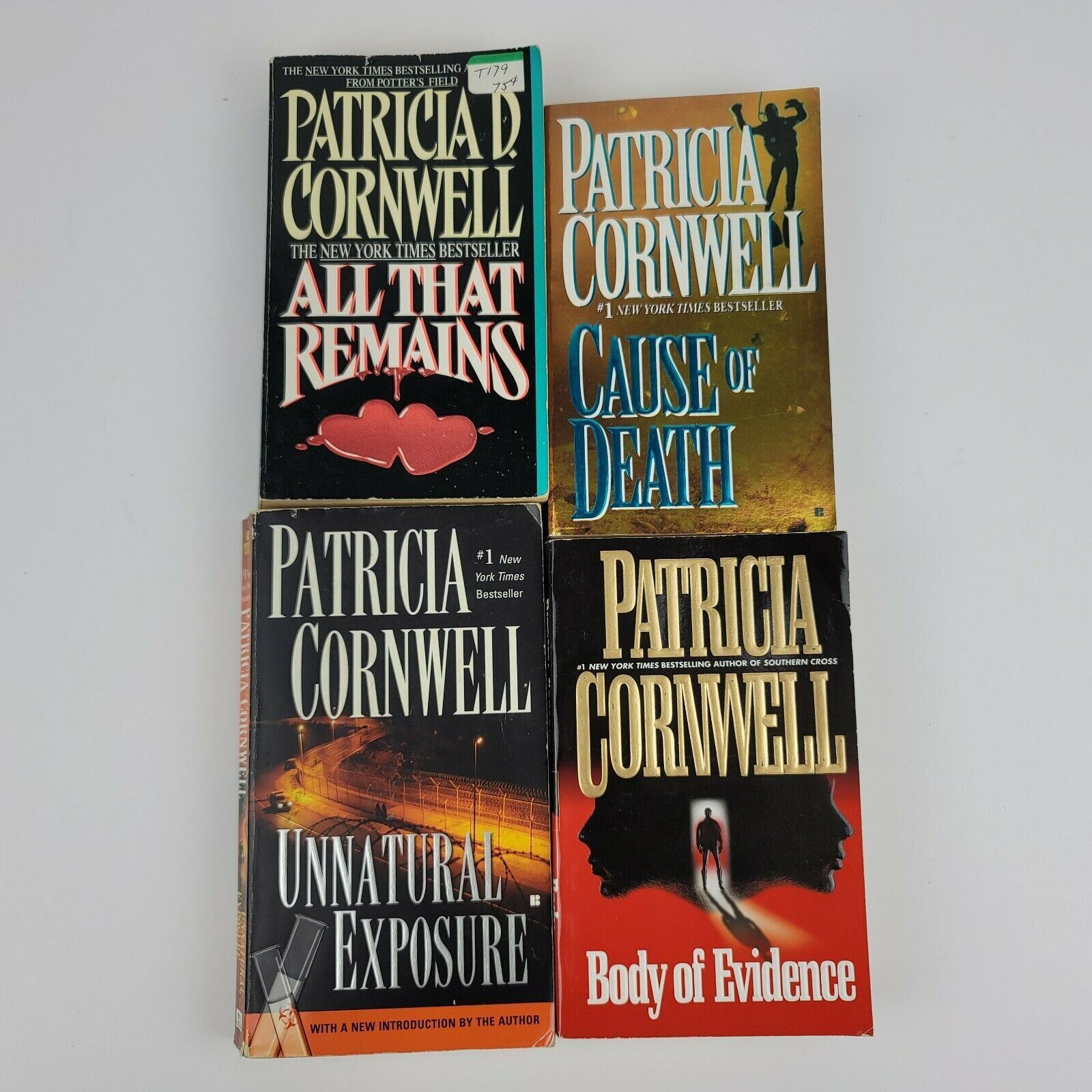 Patricia Cornwell Book Lot - 4 Books - Softcover / Paperback - Good ...