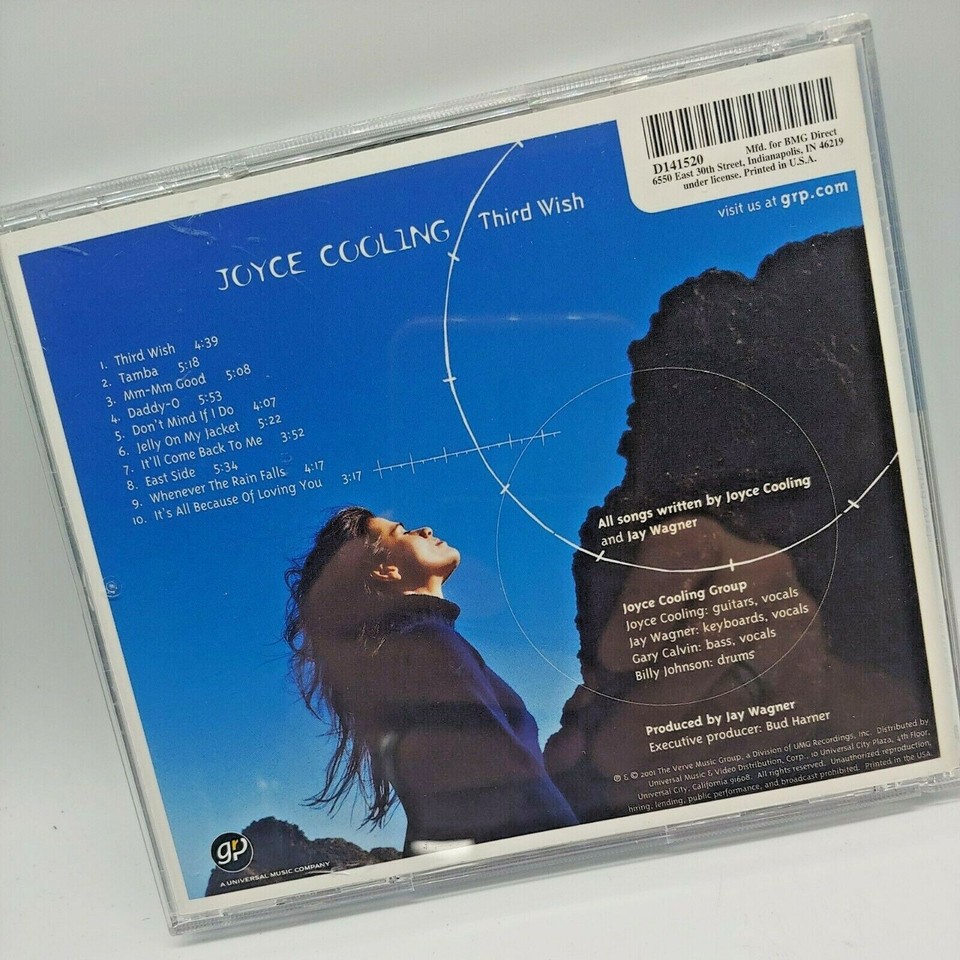 Third Wish by Joyce Cooling CD 2001 Uptown Universal 731454985024| eBay