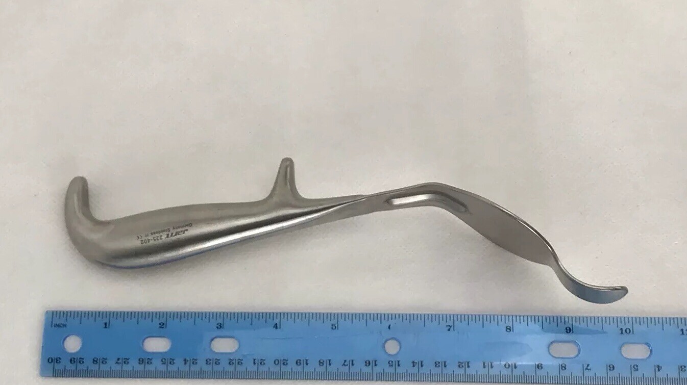 Integra JARIT 225-402 Tibia Retractor 9.75” Length 2.5” Blade Width | eBay