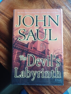 Signed 1st Edition John Saul The Devil's Labyrinth | eBay
