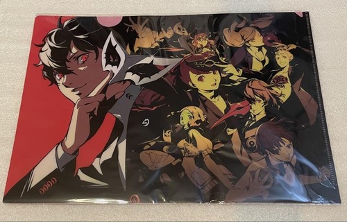 Persona 5 P5R Joker Protagonist Clear File Ren Amemiya Anime Accessory ...
