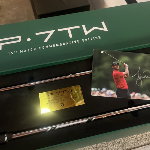 Very Rare TaylorMade Tiger Woods Masters Commemorative Iron Set 24/81 P ...