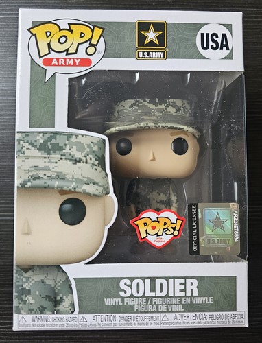Funko Pop! Army U.S. Army Soldier (Male Caucasian) USA Vinyl Figure ...