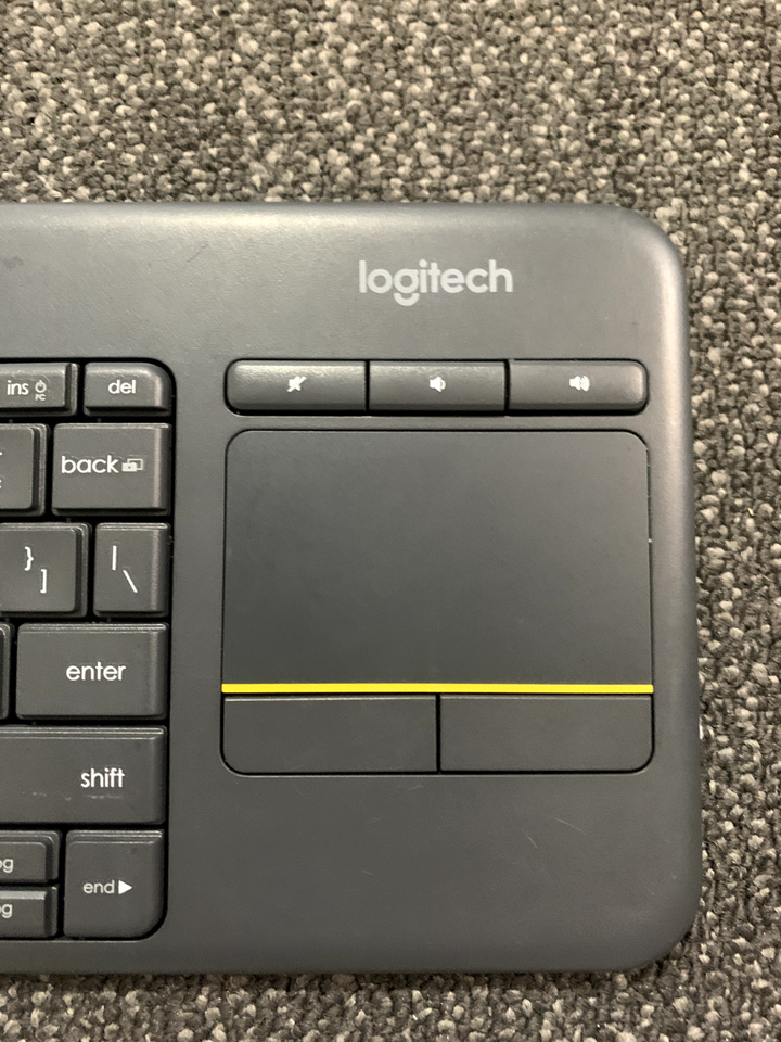 Logitech K400 Plus TKL Wireless Membrane Keyboard for PC/TV/Laptop ...