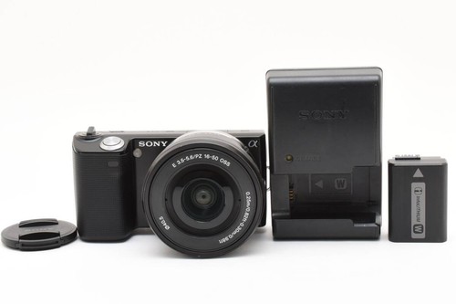 Sony NEX-5 Camera Kit with Power Zoom Lens, Battery Included | eBay