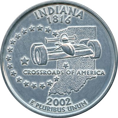 Giant 2002 Indiana Quarter | eBay