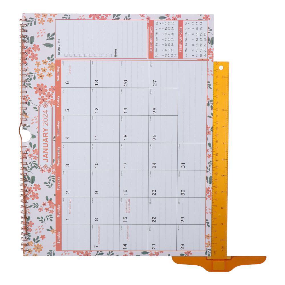 Office Desk Decor Desktop Paper Calendar Event Reminder Table Calendar ...