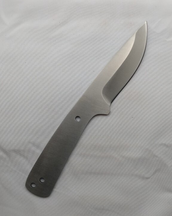 Hooks Drop Point KNIFE MAKING / BUILDING BLANK - STAINLESS HUNTING ...