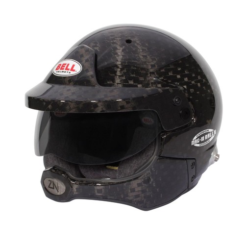 Bell Rally Helmet MAG-10 Intercom Carbon FIA-Snell (59) | eBay