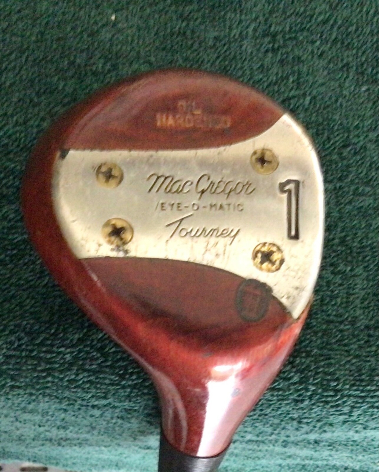 MacGregor Tommy Armour EYE-O-MATIC persimmon driver RH excellent ...