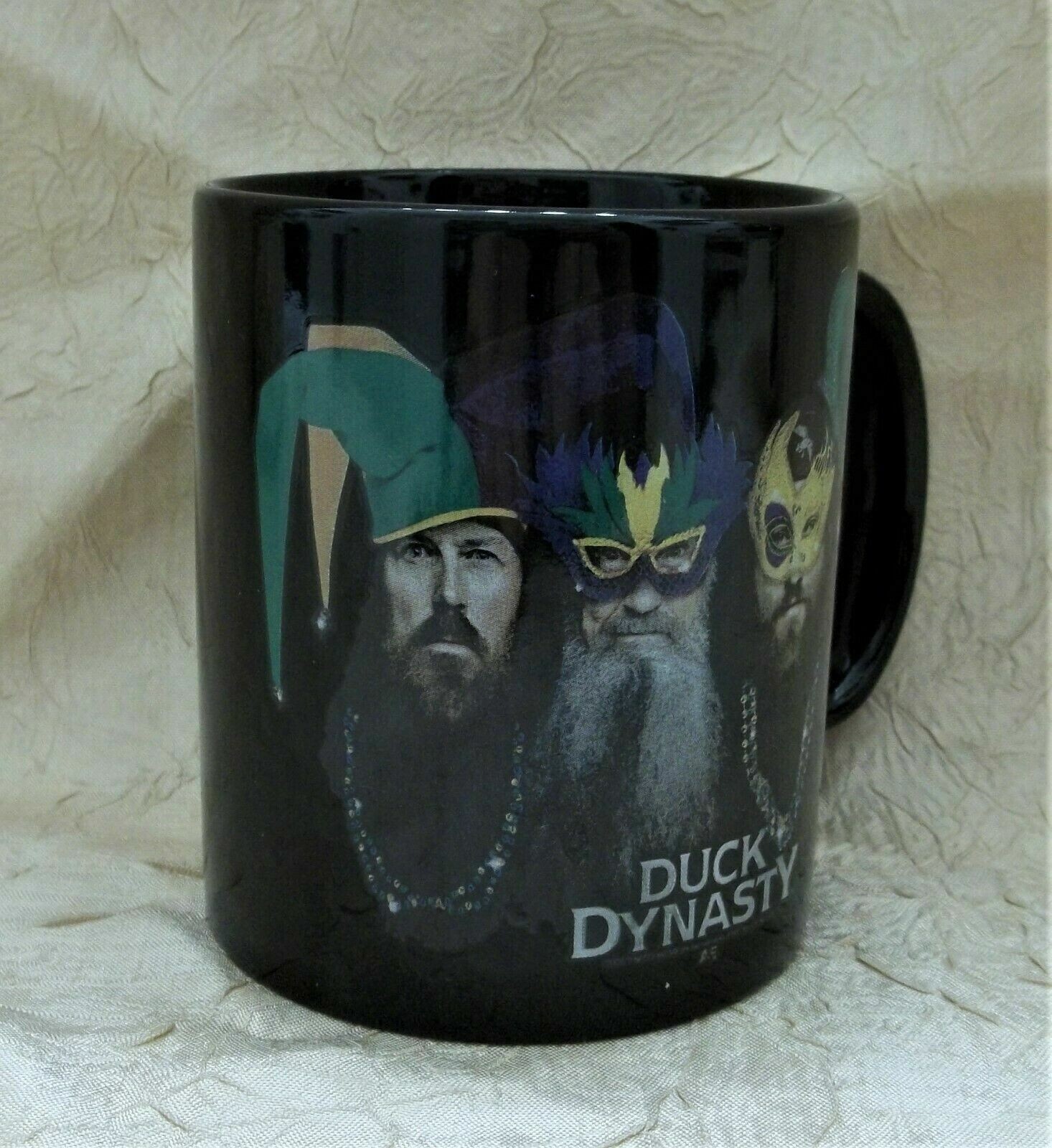 Duck Dynasty Coffee Mug Mardi Gras Cup Willie Si Jase & Phil | eBay