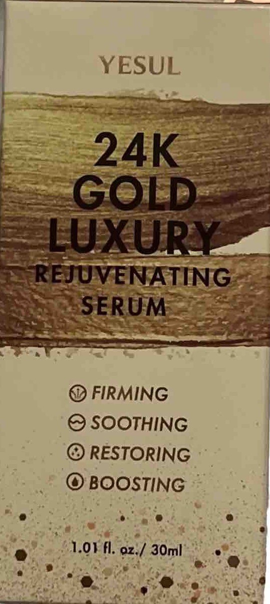 Yesul 24 Gold Luxury Rejuvenating Serum Firming Restoring Boosting 1 Oz ...