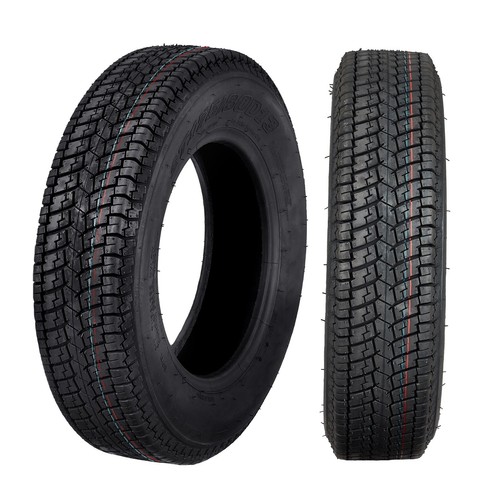 Set 2 Premium ST175/80D13 Trailer Tires 175 80 13 Heavy Duty 6Ply Load ...