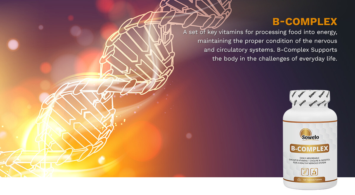 Vitamin B-Complex – Tab – 11 Vitamins – Energy, Nervous System Support ...