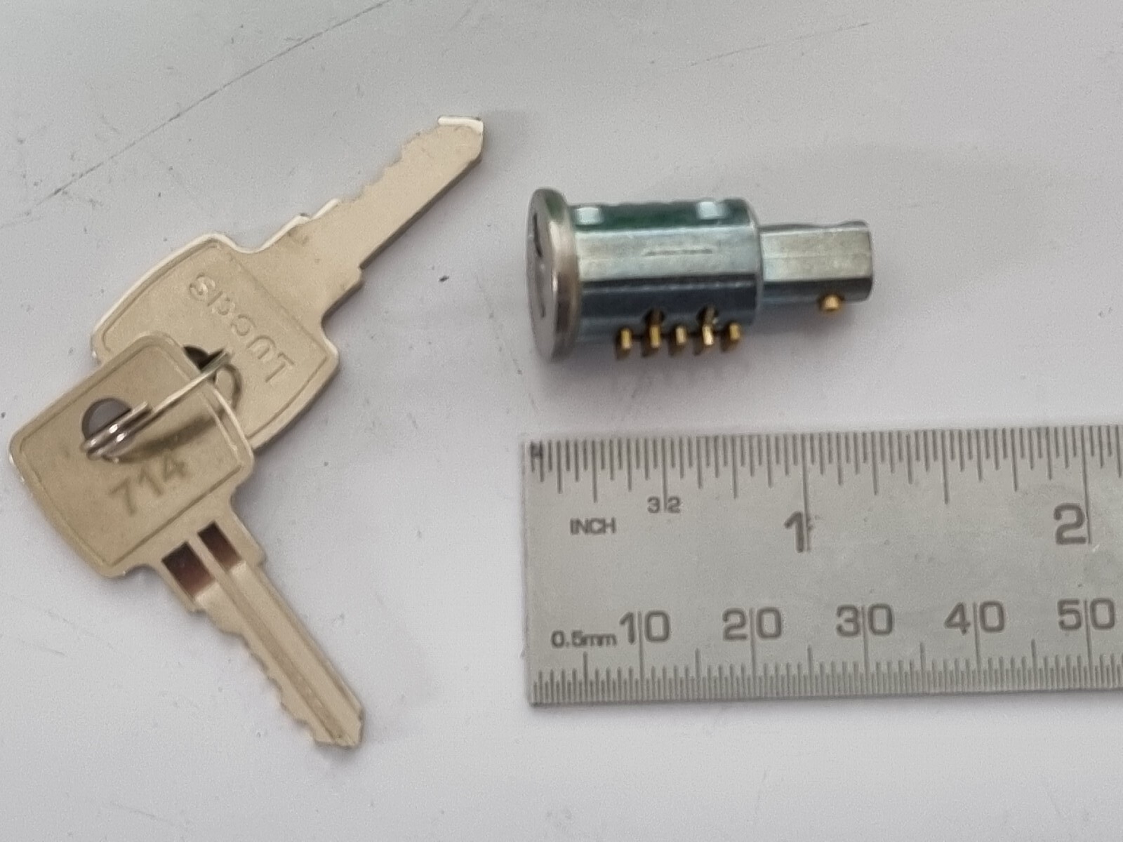 Classic Mini MGB Midget Jaguar Land Rover Genuine Lucas Ignition Barrel ...