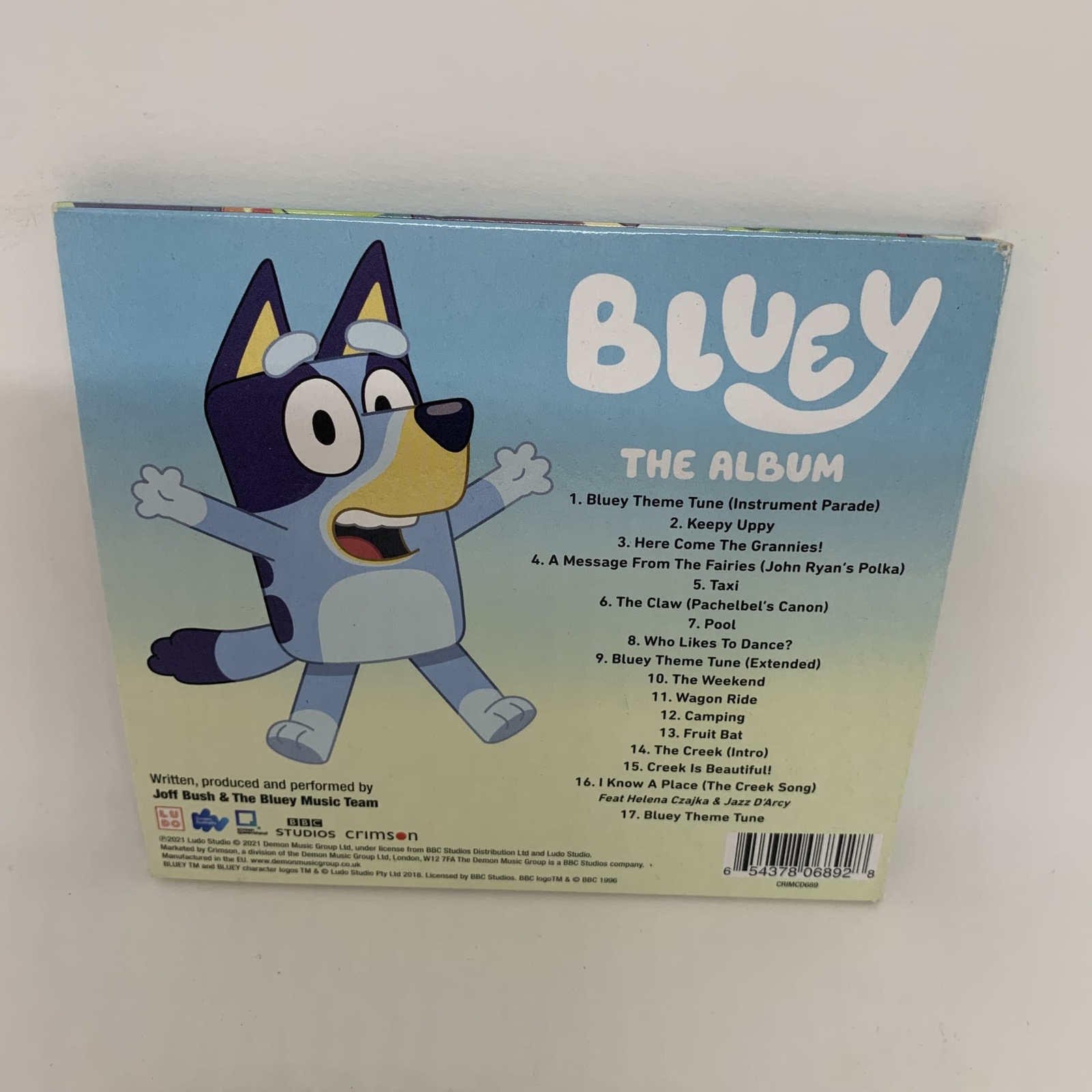 Bluey THE ALBUM Kids TV Show CD VERY GOOD CONDITION Free Postage ...