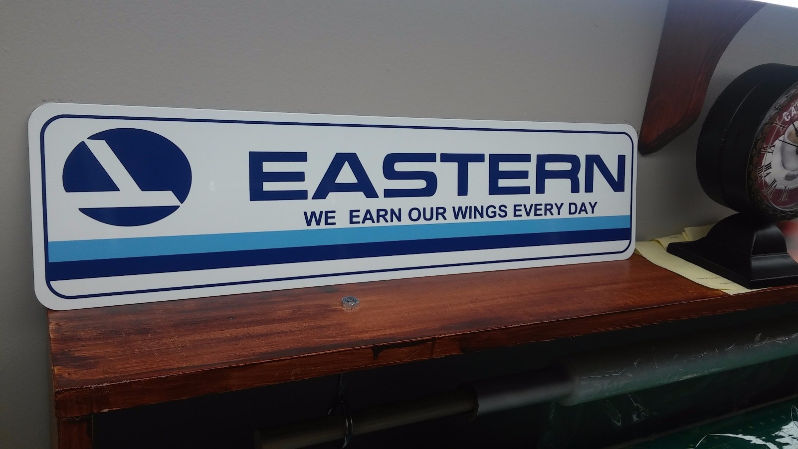 EASTERN Airlines Vintage Metal sign 6" x 24" | eBay