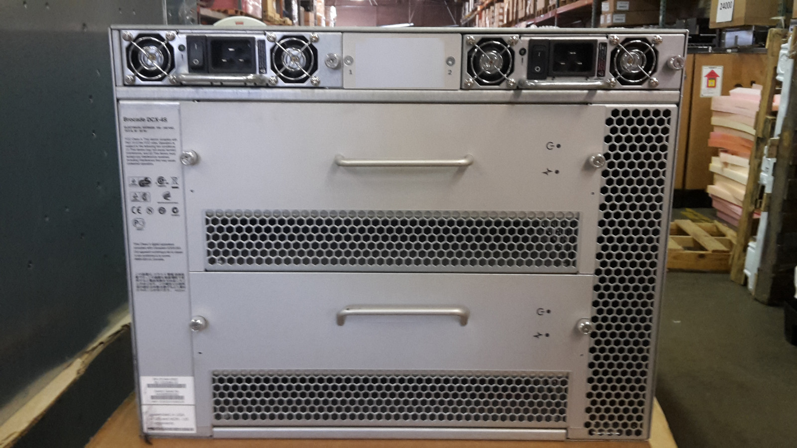 EMC Brocade ED-DCX-4S-B Backbone SAN Switch | eBay