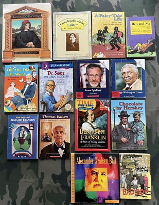 Famous Creative People; Writers, Artists, Inventors Lot of 14 | eBay