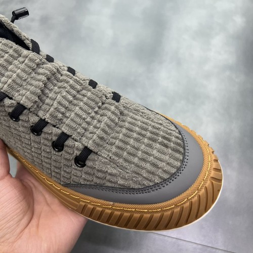 Men's Suede Sneakers Board Shoes Running High Top Round Toe Lace Up ...