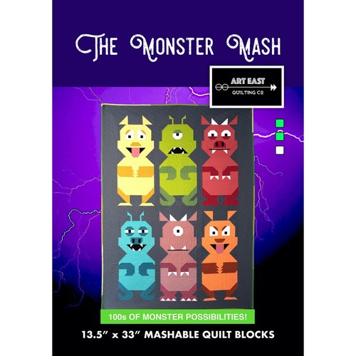 Art East Monster Mash Quilt Pattern | eBay