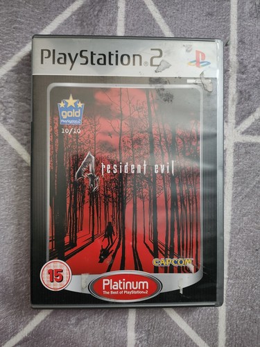 Resident Evil 4 Playstation PS2 Video Game Manual PAL Platinum | eBay UK