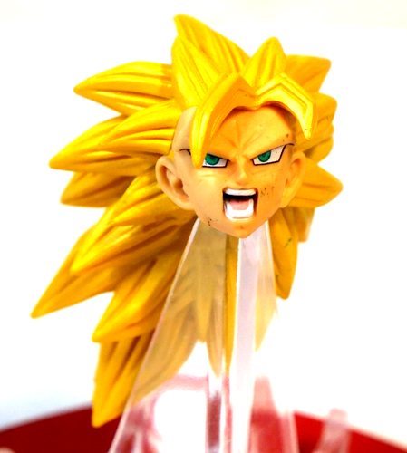 Dragon Ball Z Super Custom Head SSJ3 Goku Solid Custom Head | eBay