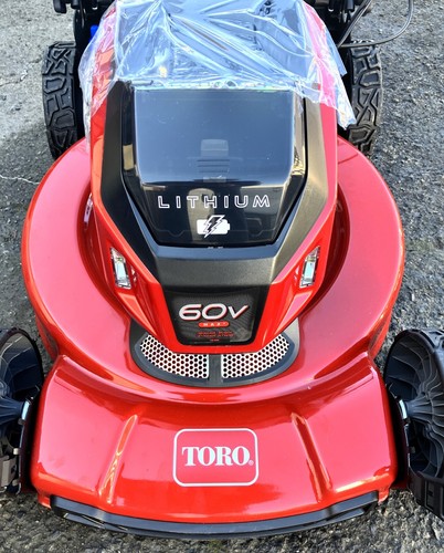 *NEW* TORO CORDLESS LAWN MOWER 21469 60V BATTERY 8.0 Ah w/ 53 MIN RUN ...