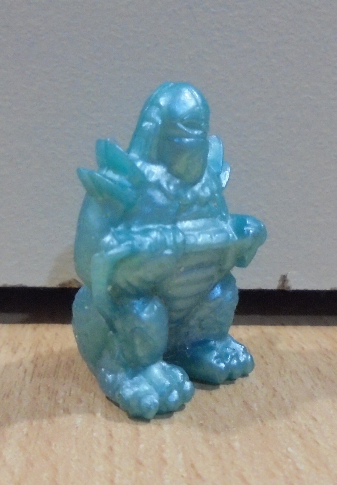 EXOGINI NINJA MITES PANOSH VULCANO VTG TURQUOISE FIGURE BY GREEK EL ...