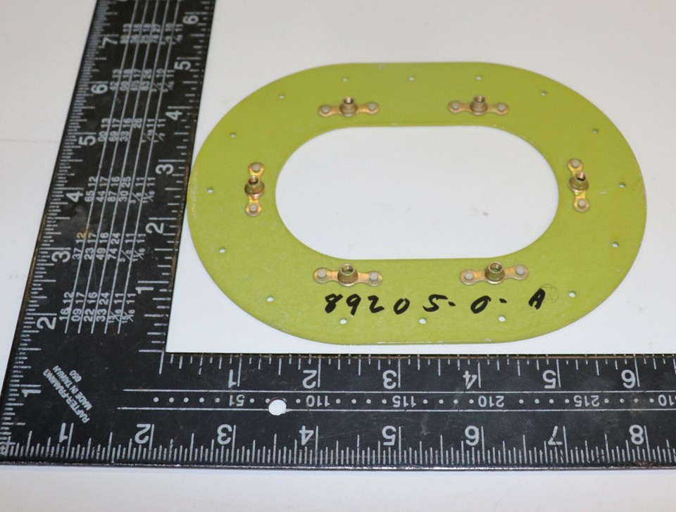 Piper Aircraft Inspection Doubler Plate with Nut Plate, 6.5 x 4.75 ...