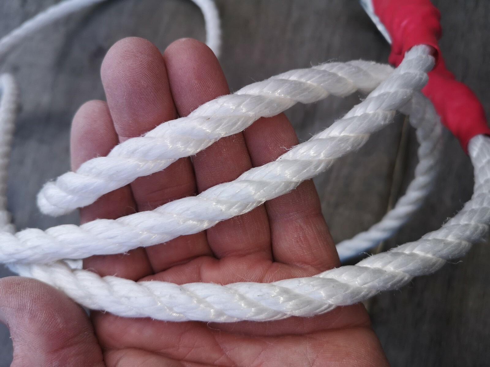 mooring line / pick up bouy line 3m of 12mm yarn spun polyoropylene ...