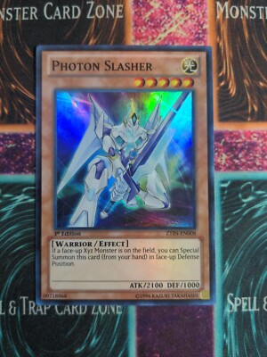 Yu-Gi-Oh! Photon Slasher ZTIN-EN008 Super Rare 1st Edition NM | eBay