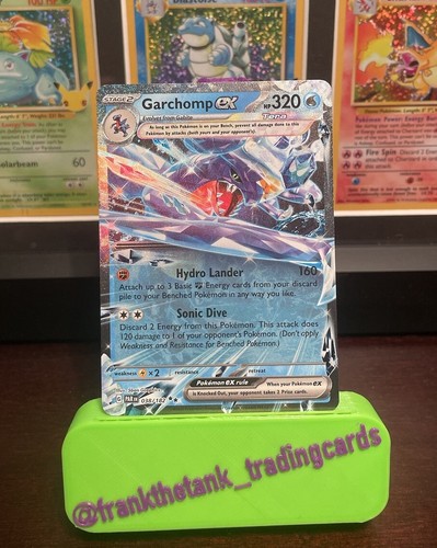 Garchomp ex 038/182 Ultra Rare Paradox Rift Pokemon TCG NM | eBay
