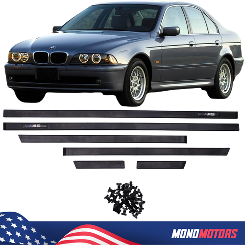 BODY SIDE MOULDING TRIM For BMW E39 M5 STYLE 5 SERIES SEDAN FREE FAST ...