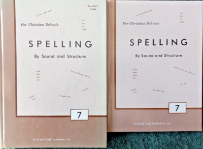 Rod And Staff Spelling 7 Teacher's Guide and Student book | eBay