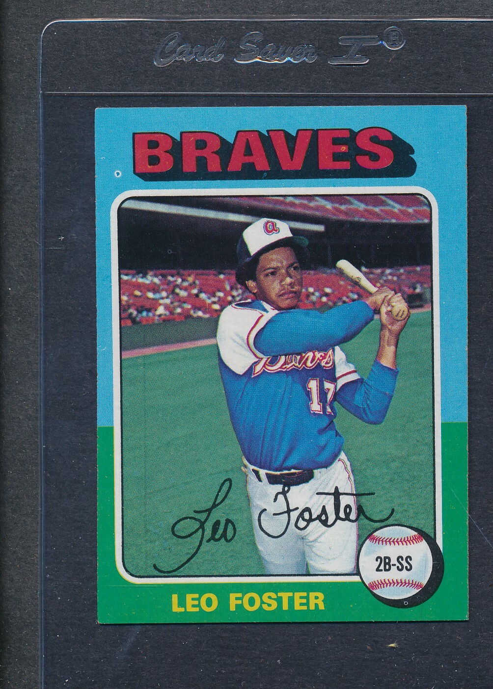 1975 Topps #418 Leo Foster Braves NM *6061 | eBay