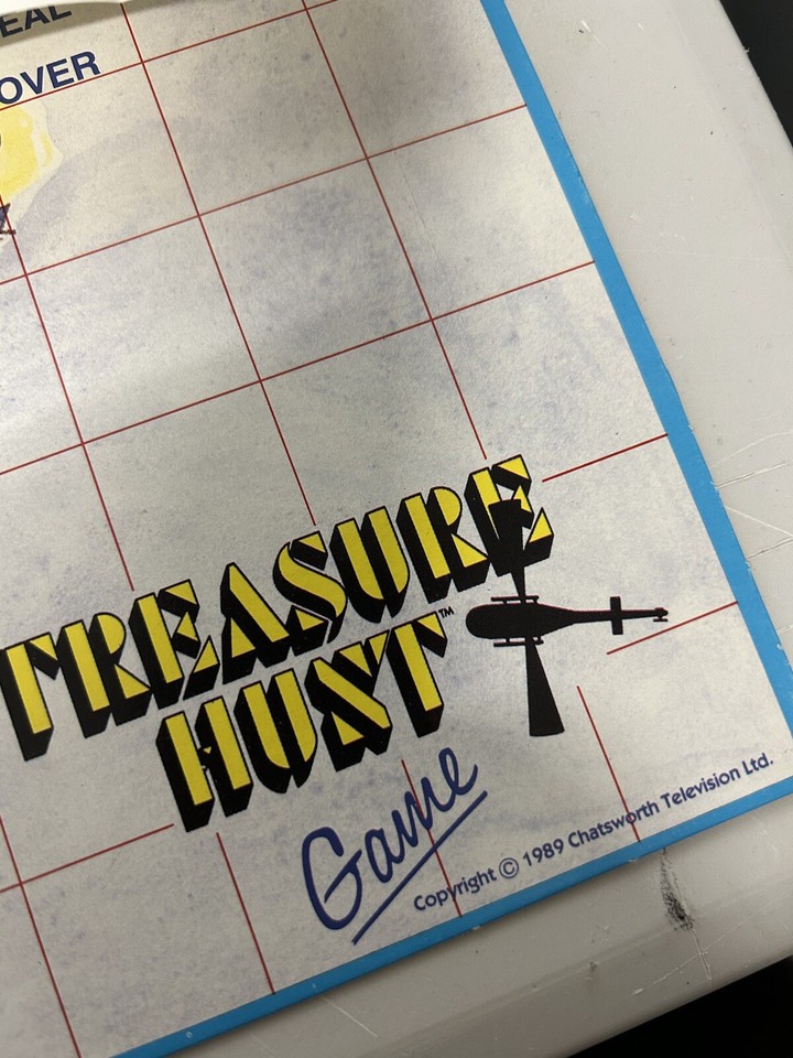 Vintage Channel 4 Paul Lamond Treasure Hunt Board Game Complete. 1989 ...