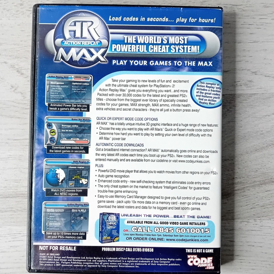 PLAYABLE CHEATS VOL 12 PS2 Game - Playstation Rare Retro Gaming ACTION ...