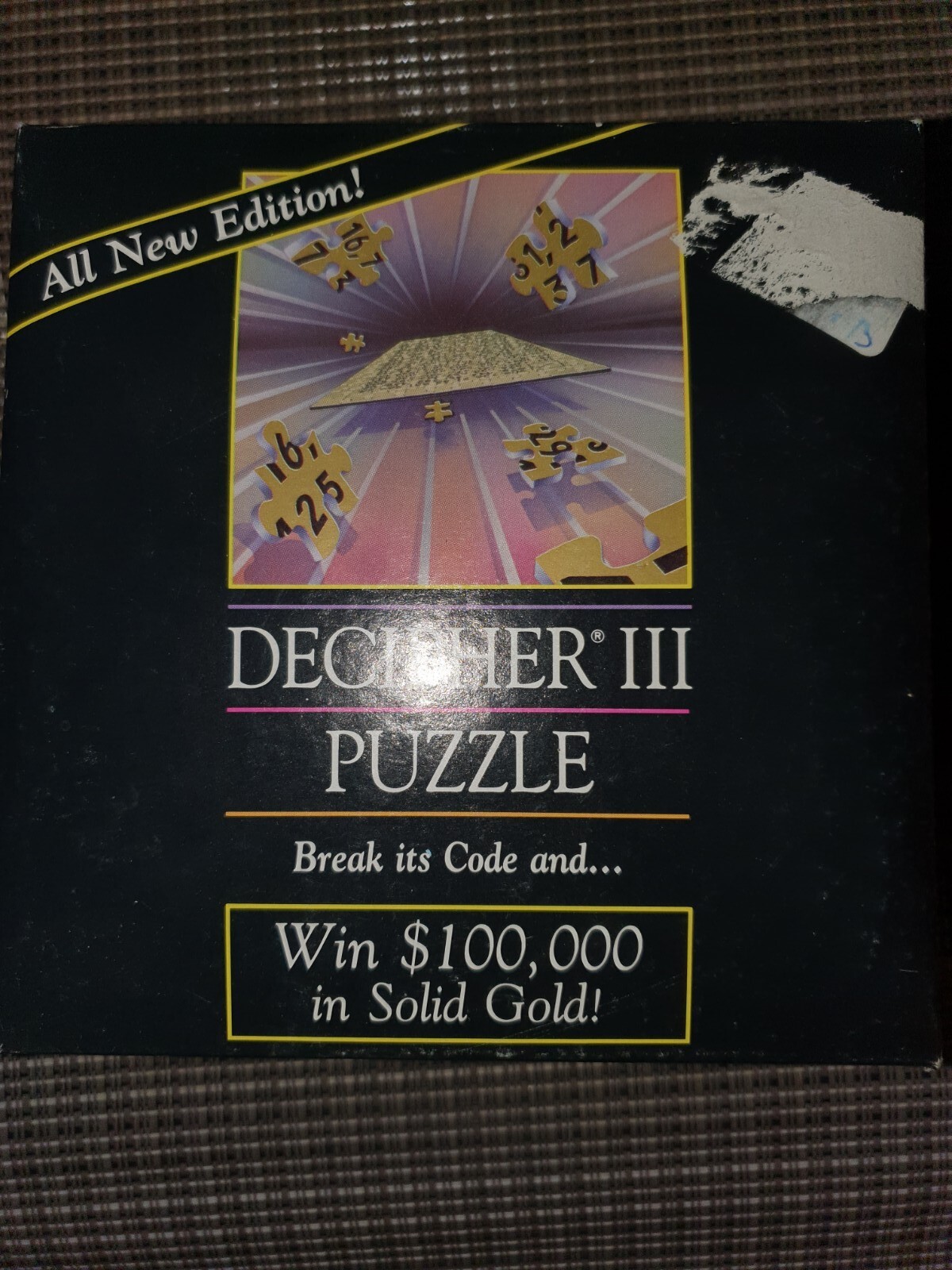 Decipher 111 Puzzle | eBay