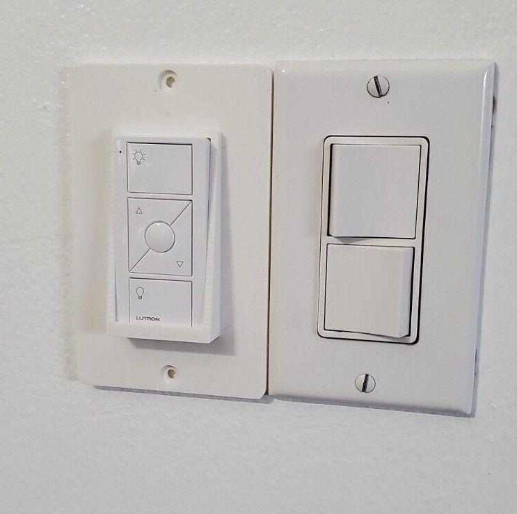 2 Pack Lutron Pico Smart Remote Control Caséta Wireless Dimmer Wall ...