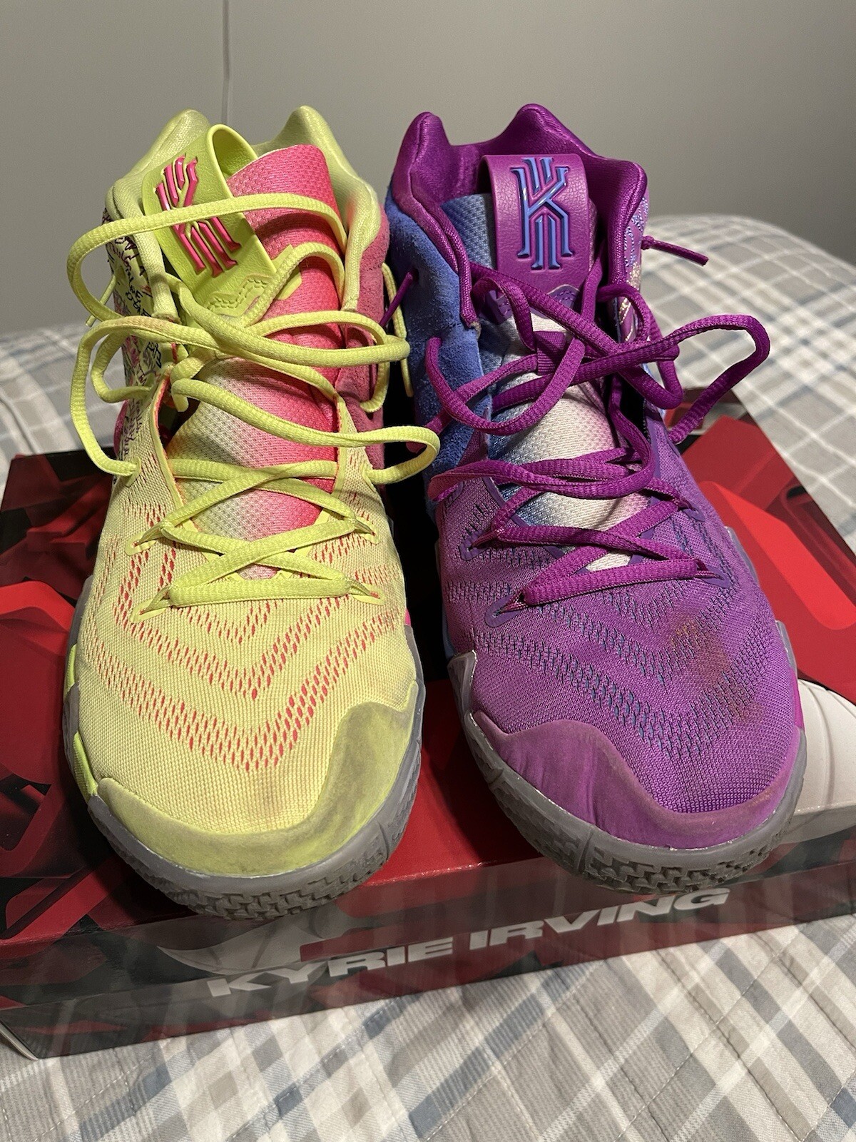 Size 12 - Nike Kyrie 4 Confetti 888412975662| eBay
