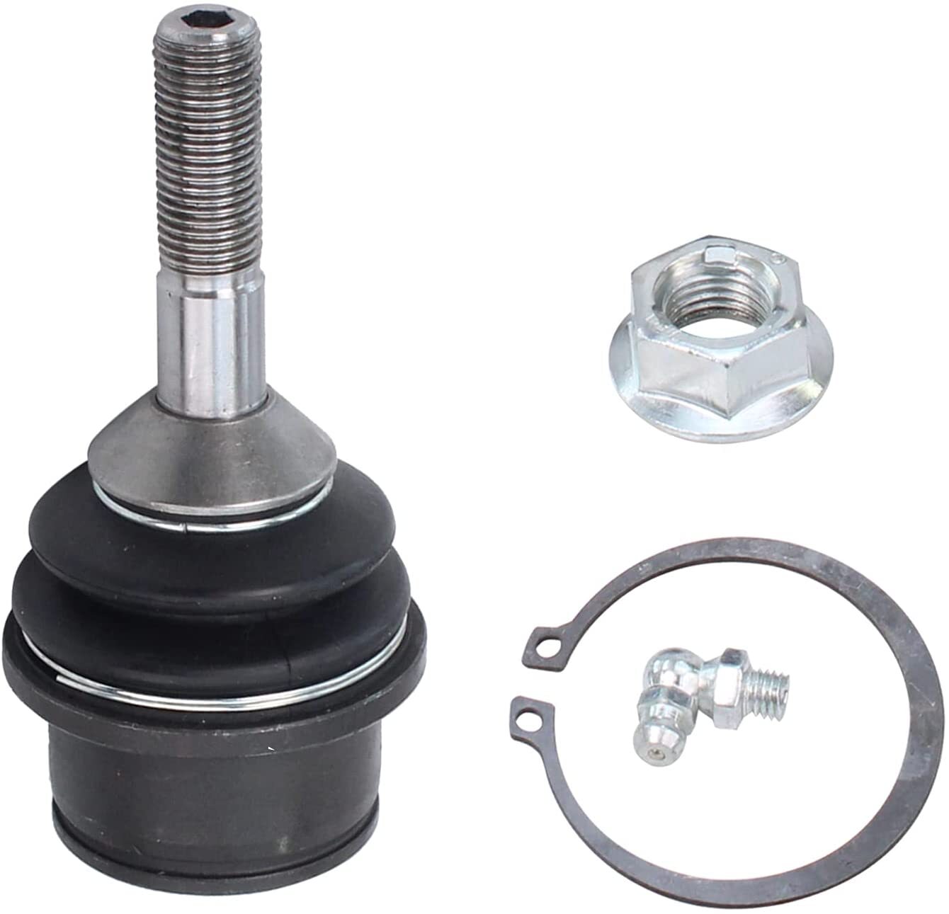 4 pc Set: New Front Upper + Lower Ball Joints for Town Car Crown ...