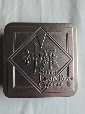 Final Fantasy VII Shinra Company Logo Mako Candy Case W/ Candy! | eBay