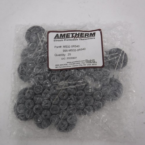 25 Pack Ametherm Circuit Protection Thermistors MS32 0R540 | eBay
