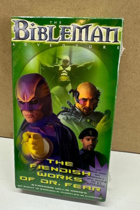 Bibleman Adventure, The: The Fiendish Works of Dr. Fear (VHS, 2000) SEALED 602248994136| eBay