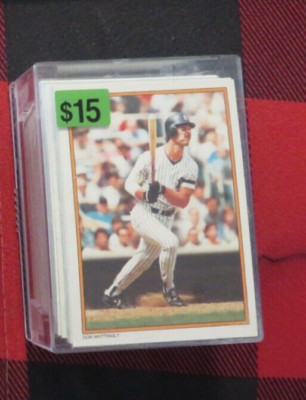 60 card 1987 Topps glossy all-star set Rose Bonds RC Brett Schmidt HOT ...