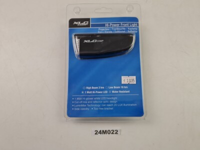 XLC HI-Power Front Light LED Frontleuchte 3 hrs Water Resistant #24M022 ...